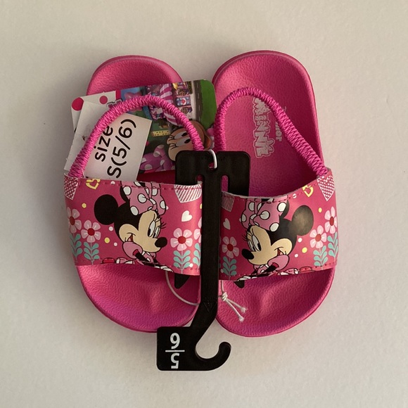 Disney | Shoes | Disney Junior Nwt Girls Minnie Mouse Sandals | Poshmark
